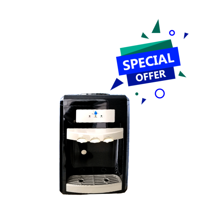 Hot & Cold 3 Taps Bench Top Water Dispenser (Black) – Speed Water